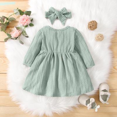 Cina Verde dolce dei vestiti senza maniche da colore solido dell'abbigliamento del vestito dei bambini respirabili in vendita