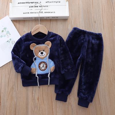 Cina Bambino Brown 28kg Teddy Bear Wearing Pajamas Sleepwear del bambino 145cm per l'autunno in vendita
