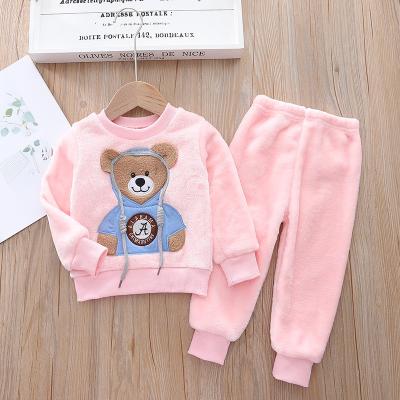 Cina Bambino Brown 28kg Teddy Bear Wearing Pajamas Sleepwear del bambino 145cm per l'autunno in vendita