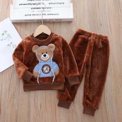 Cina Bambino Brown 28kg Teddy Bear Wearing Pajamas Sleepwear del bambino 145cm per l'autunno in vendita