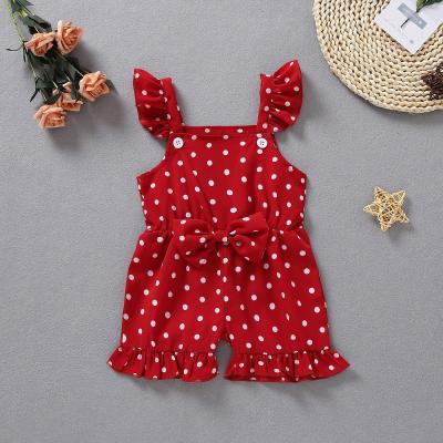 Cina Polka casuale Dot Suit For Girls dell'abbigliamento dei bambini di estate 6Y in vendita
