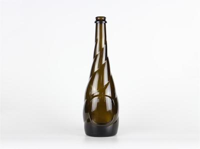 China Custom 750ml Champagne Glass Bottle 3013 for sale