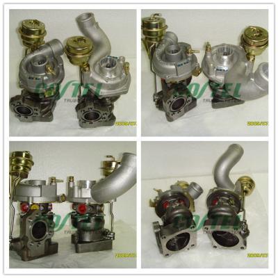 Cina K03 53039700016+53039700017 53039880016 53039880017 sovralimentazione gemellata AUDI S4 A6 Allroad AJK SONO AGB V6 2.7L T C5 di BES in vendita