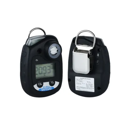 China Detector de gas de O2 compacto y portátil de 0-25% vol. con función de registro de datos para la detección de seguridad en venta