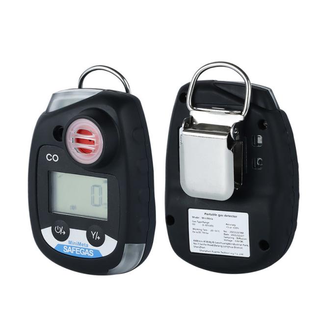MiniMeta O2 Gas Detector in use by industrial worker