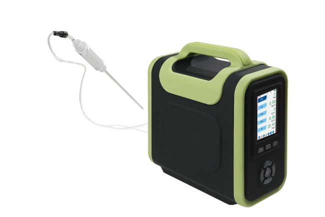 SKY8000 Portable Gas Analyzer side view