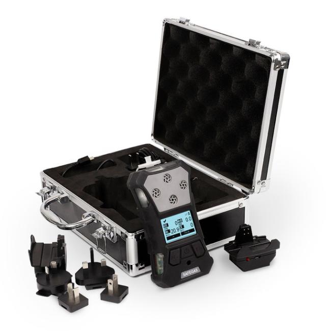 IECEX/ATEX/EMC Certified Portable Multi Gas Detector IP67 Water & Dust Resistant 3