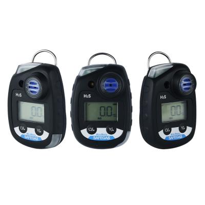 China SAFEGAS H2S Detector ATEX IECEx Certificated 2 Years Warranty 2 Years Standby Time Replaceable Battery for sale