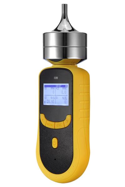 Detector de gas 4 en 1 de muestreo de la bomba portátil LEL,CO,H2S,O2 Sensor de concentración importado