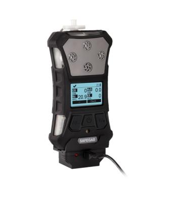 China Handheld Multiple Gas Detector Vibration Alarm 4 Gas Detector voor gesloten ruimte CO H2S O2 LEL Te koop