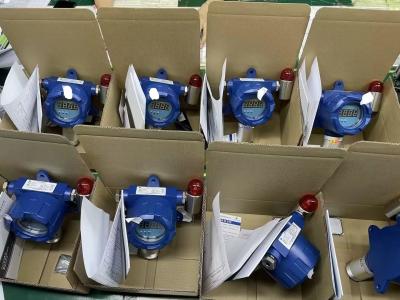 China Fix Single Gas Detector With Alarm Function For Industrial Use IP65 Wireless Transmit Support Lora 4G for sale