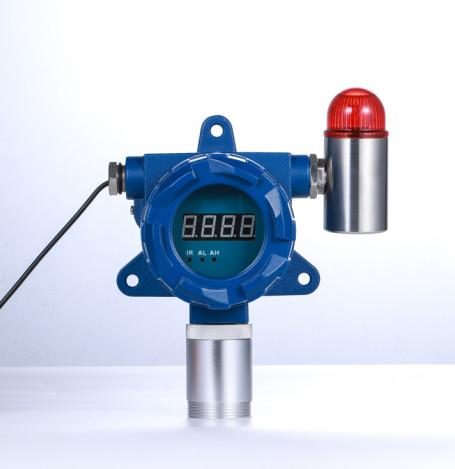 Monitoreo continuo las 24 horas Detector fijo de gas N2 con control remoto y función de alarma para la fábrica de alimentos de la zona de congelación