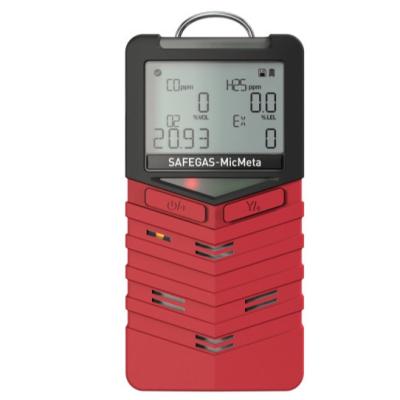China Detector de gases múltiplos CO H2S O2 LEL Concentração 4 em 1 Detector de gases IECEX Certificado ATEX à venda