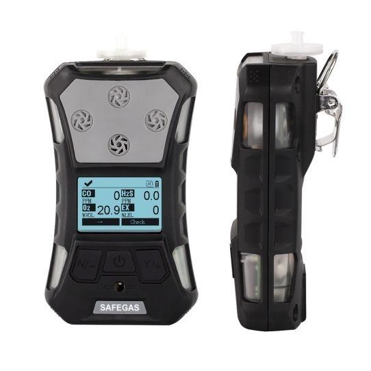 Draagbare pH3 0-2000ppm gasdetector met snelle reactie
