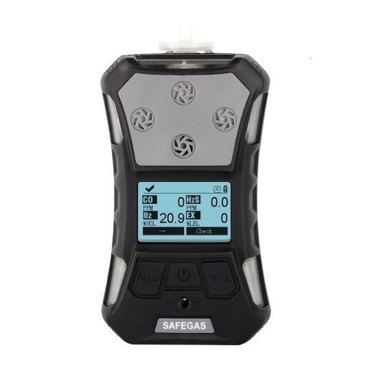 Draagbare pH3 0-2000ppm gasdetector met snelle reactie