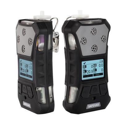 China Portable 4 Gas Detector LEL CO H2S O2 ATEX IECEx Certified for sale