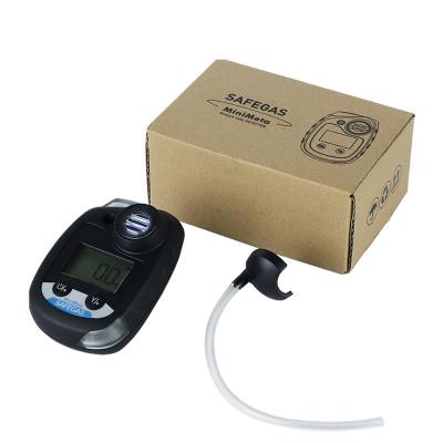 China Portable O2 Gas Detector 0-21%VOL with 0.01% Resolution for sale