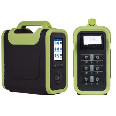 China Safegas Portable Gas Analyzer for Coal Combustion Flue Gas Detection and SO2 CO CO2 NOX VOC Monitoring for sale