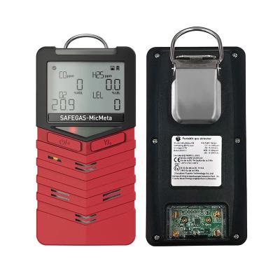 China Gas Detector Multi Gas Dedected Segment Code LCD Display Automatically test and Calibrate After Power-on for sale