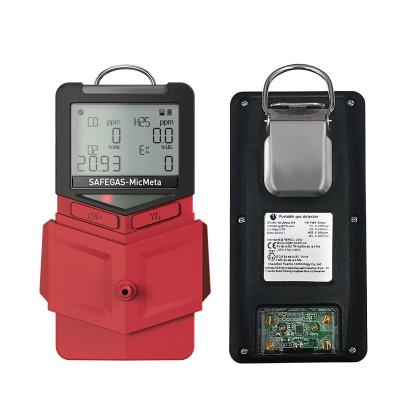 China IP68 Dustproof Multi-Gas Detector with Bluetooth Transmission and 1000 Data Records for Safety Warning for sale