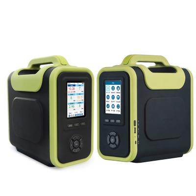 China Portable Multi Gas Detector with Color Screen for CO H2S NO NO2 NOX SO2 Detection and Rechargeable Lithium Polymer Battery for sale