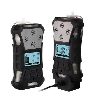 China VOC H2S NH3 O2 Gas Detector Multi Gas Monitor IP67 Protection 100,000 Data Records Support Log By PC for sale