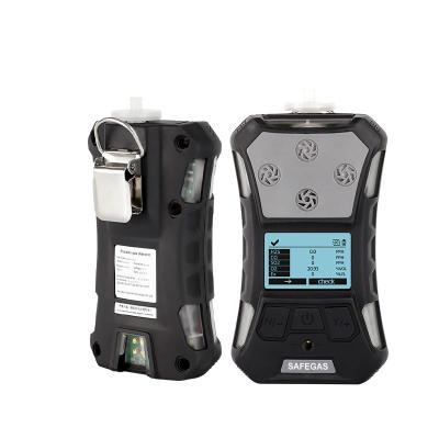China Portable Multi Gas Detector with 4 In 1 Imported Sensor for LEL H2S CO O2 Detection and IP67 Protection for sale