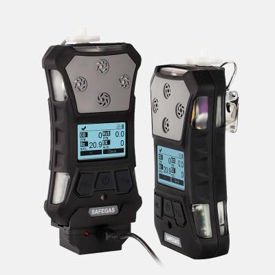 China Portable Multi Gas Detector with 4 In 1 Imported Sensor for LEL H2S CO O2 Detection and IP67 Protection for sale