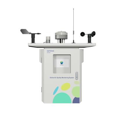 China SAFEGAS AQD5000 High Resolution Ambient Air Quality Monitoring System for Industrial Outdoor Use with Real-time Monitoring for sale