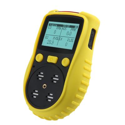 China Mini Size Portable Multi Gas Detector with Large Capacity Battery and Diffusion Detection Principle for sale