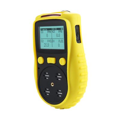 China 4 In 1 Portable Gas Detector with Electrochemical Sensor and IP65 Protection for Industrial Safety for sale
