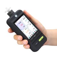 China Handheld Pumping O2 Single Gas Detector with 3.5-inch Color Screen, 400g Weight and IP65 Rating for Mining Safety for sale