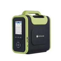 China Portable Multi Gas Detector 18 Gases Internal Printer Exhaust Gas Cooling Sampling Probe 0-500 cc/Min for sale