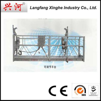 China Adjustable electric suspended scaffolding , andamios colgantes, construciton lifting gondola for sale