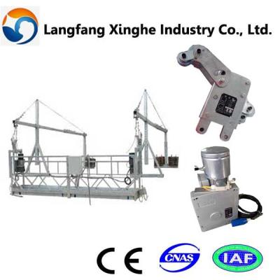 China glass fitting suspended working platform for sale