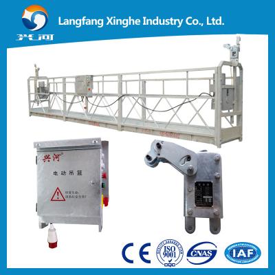 China hot galvanizing steel cradle/mast climbing work platform/high rise roof suspended platform for sale