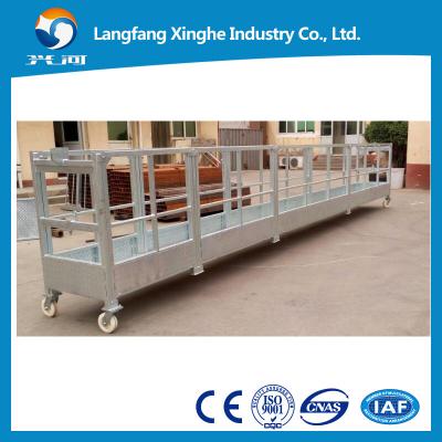China High rise roof suspended work platform/contruction facade cleaning equipment for sale