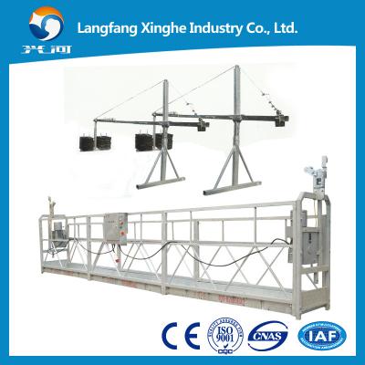 China zlp 630 high rise roof suspende work platform/scaffolds suspended platform for sale