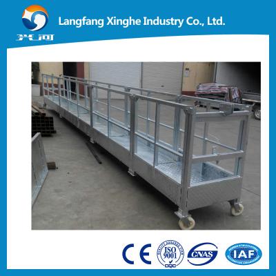 China swing stage suspended platform/custom suspended gondola/building cradle for sale