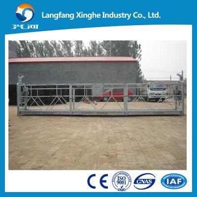 China ZLP800 electric scaffolding/high rise window cleaning equipment/suspended cradle for sale