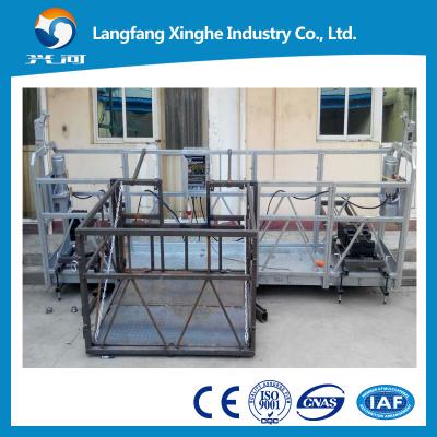 China Suspended platform ZLP630， rope suspended platform safety ，window cleaning equipment for sale