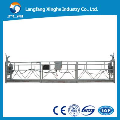 China zlp800 building suspended wire rope platform， temporary gondola， electric cradle for sale