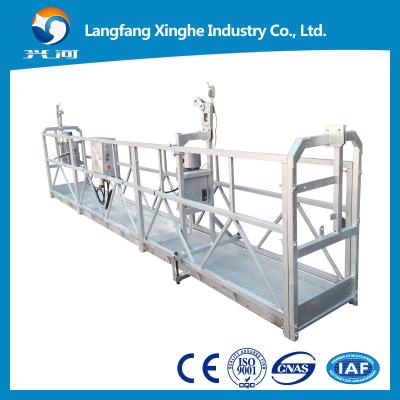 China zlp800 building painting suspended working platform， temporary gondola， electric cradle for sale
