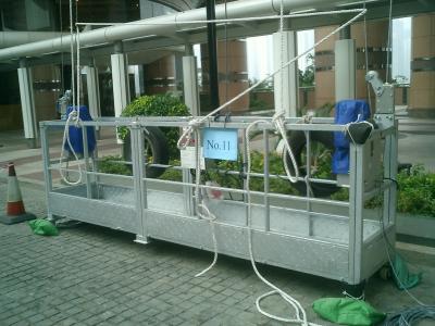 China zlp800 tope quality suspended platform / cradle / gondola / suspended scaffolding for sale