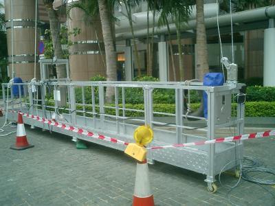 China zlp630 Hoist suspended working platform / cradle / gondola / suspension scaffolds for sale