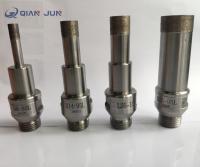 China 120mm Threaded Diamond Drill Bit Customized Glass Drilling Bit for sale