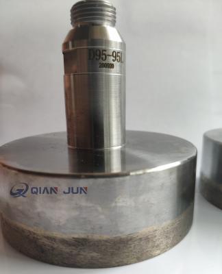 China Thread Shank Diamond Drill Bits 75mm 95mm Glass Core Drill Bit for sale