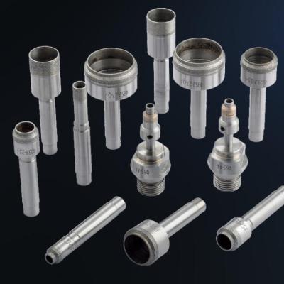 China 3.2mm And 3.5mm Glass Diamond Bit Glass Cutting Hole Saw Bits for sale