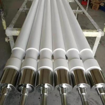 China Custom Fused Silica Roller For Glasston Northglass Tempering Machinery for sale