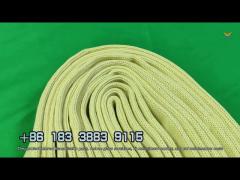 25mm kevlar roller sleeve high temperature resistant aramid sleeve